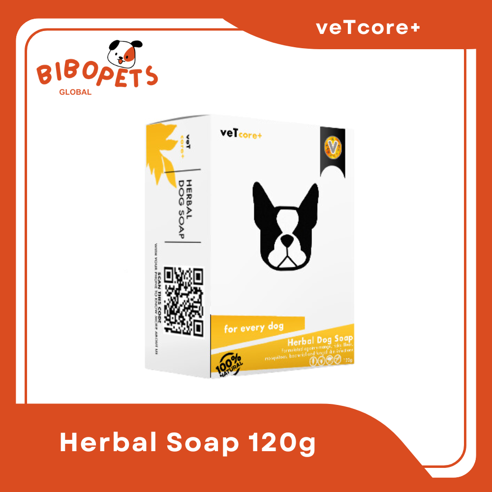 Vet Core+ Premium Herbal Dog Soap 120g – Bibo Pets